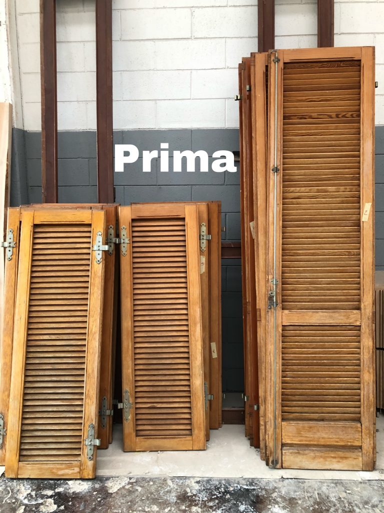 Restauro persiane in douglas - Legno System